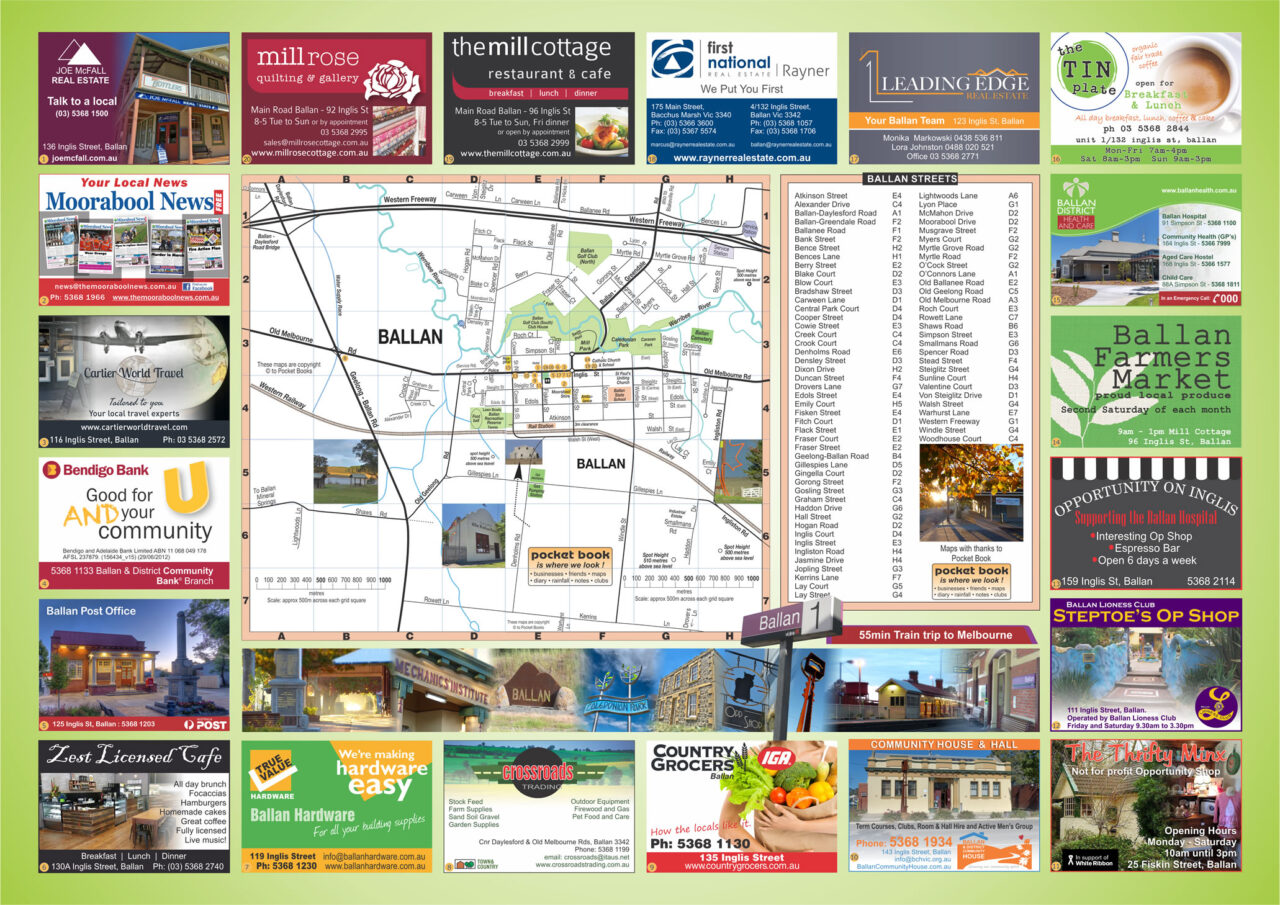 Regional Tourism - Ballan and District Chamber of Commerce